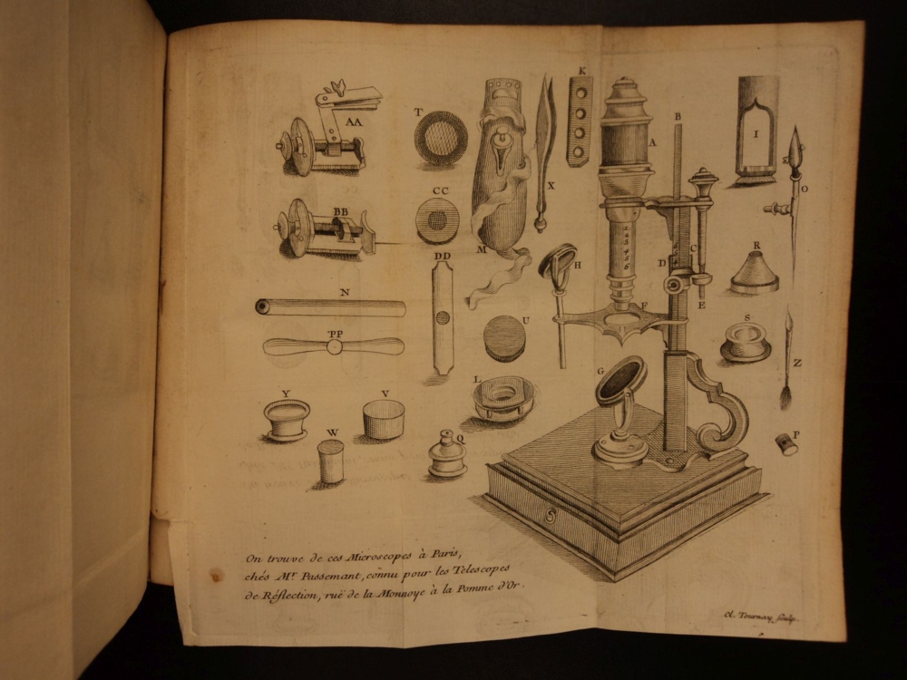1750 1ed Microscope Observations Needham Illustrated Cells Biology ...